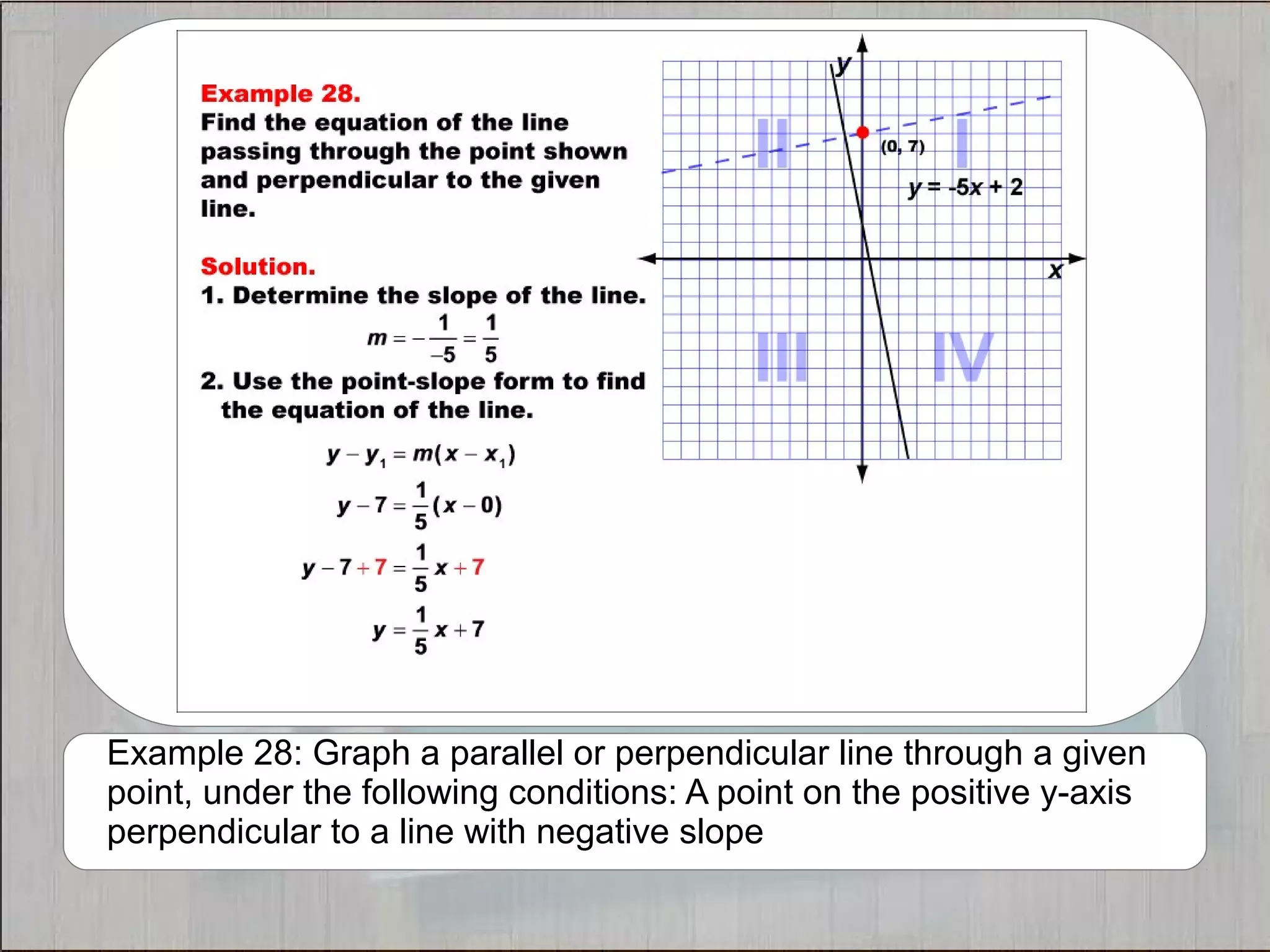 Tutorials --Parallel and Perpendicular Lines | PPT