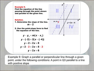 Tutorials --Parallel and Perpendicular Lines | PPT