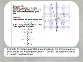 Tutorials --Parallel and Perpendicular Lines | PPT