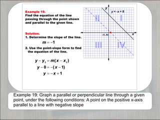 Tutorials --Parallel and Perpendicular Lines | PPT