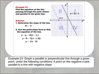 Tutorials --Parallel and Perpendicular Lines | PPT