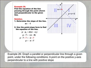 Tutorials --Parallel and Perpendicular Lines | PPT