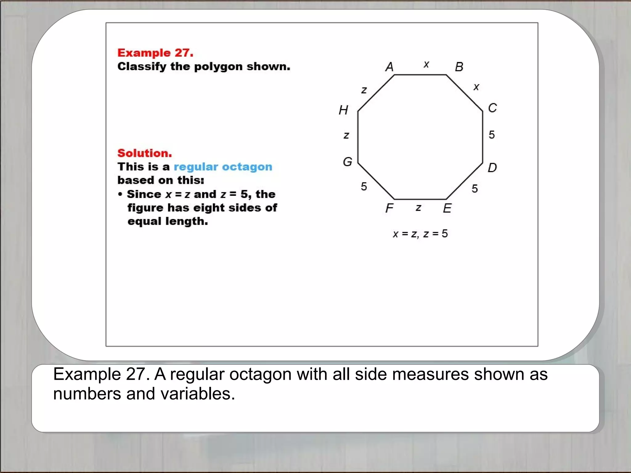 Tutorials--Polygon Classification | PPT
