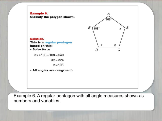 Tutorials--Polygon Classification | PPT