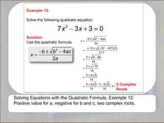 Tutorials--Quadratic Formula | PPT