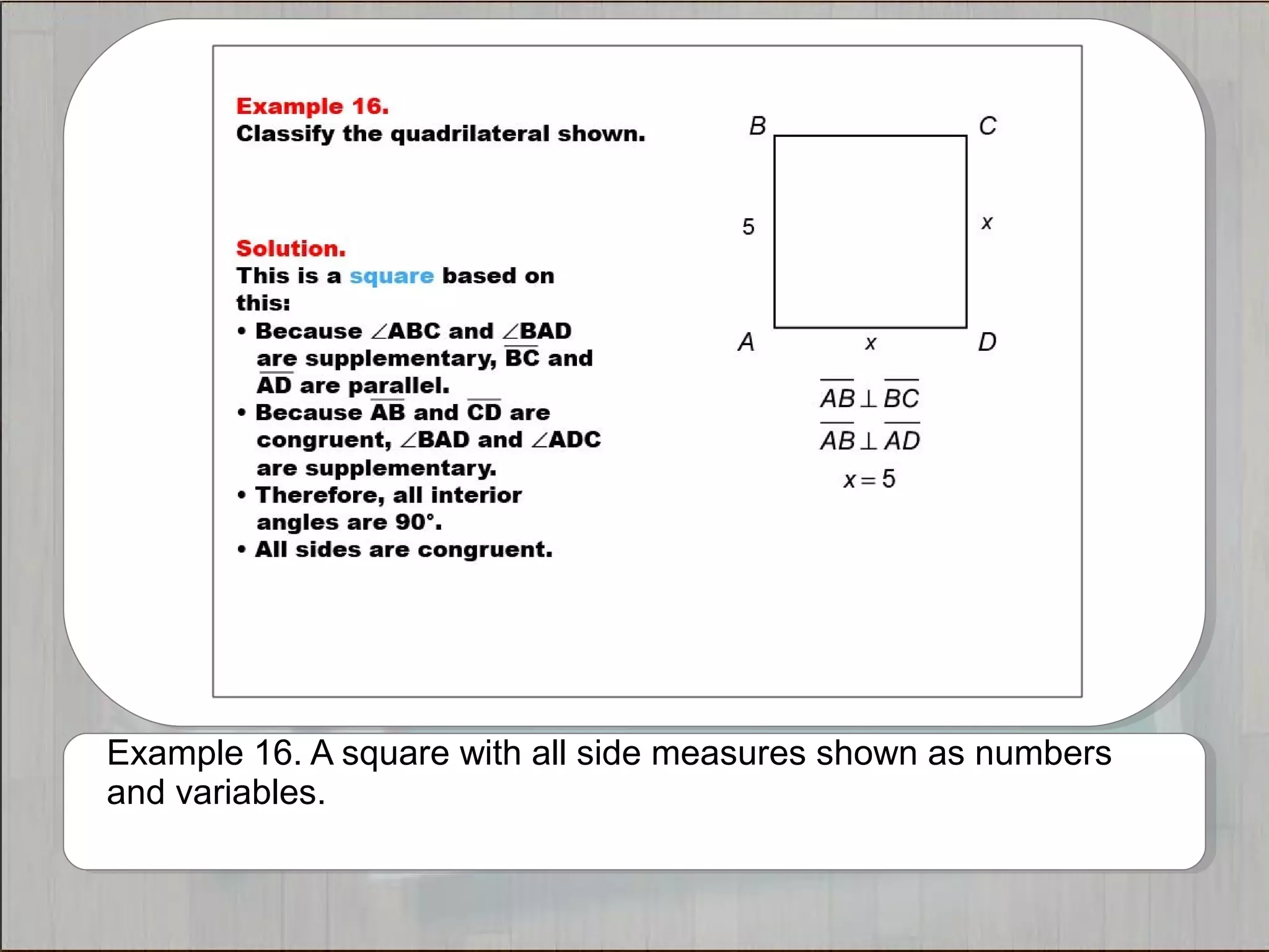 Tutorials--Quadrilateral Classification | PPT | Geography | Science