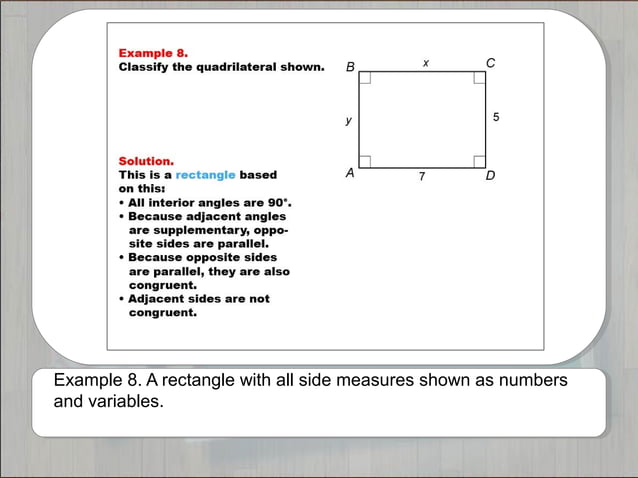Tutorials--Quadrilateral Classification | PPT | Geography | Science