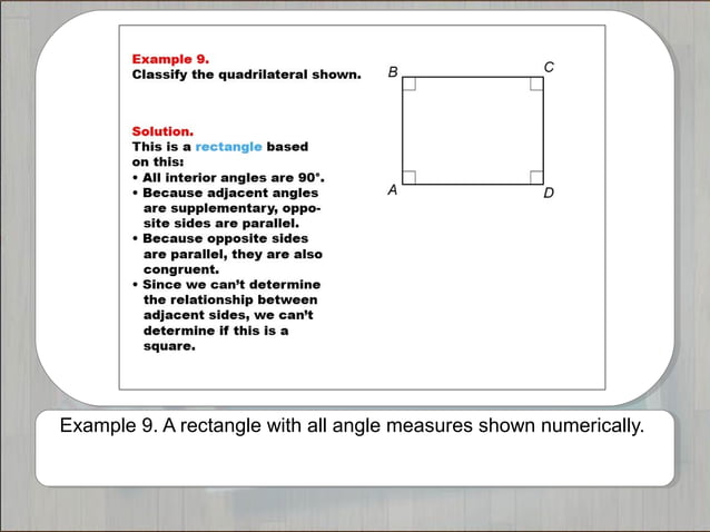 Tutorials--Quadrilateral Classification | PPT | Geography | Science