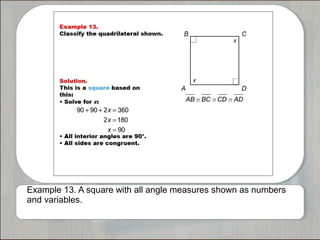 Tutorials--Quadrilateral Classification | PPT | Geography | Science