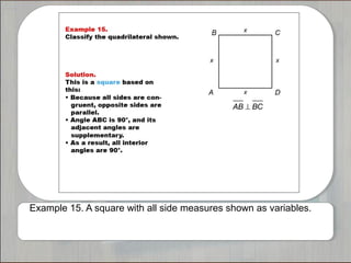 Tutorials--Quadrilateral Classification | PPT | Geography | Science