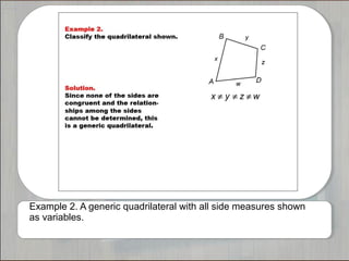 Tutorials--Quadrilateral Classification | PPT | Geography | Science