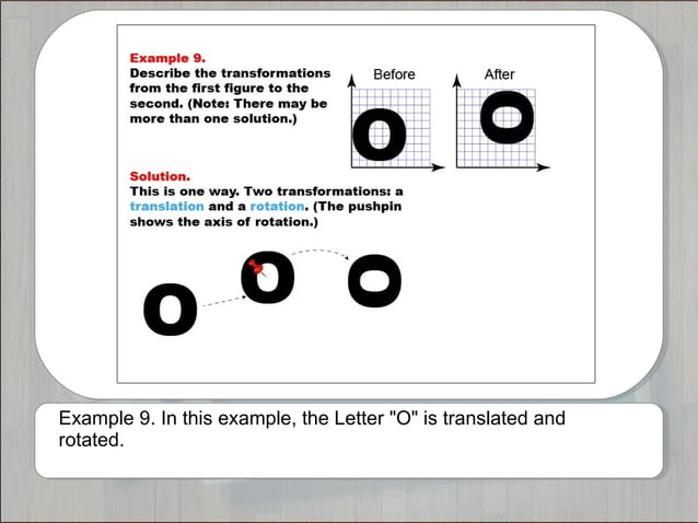 Tutorials--Transformations | PPT