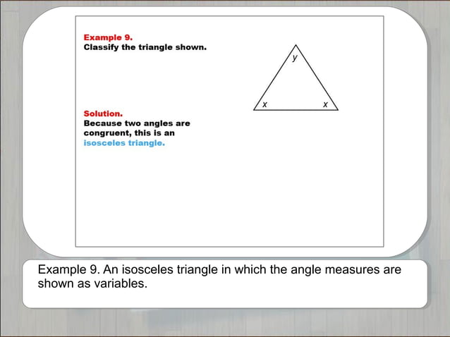 Tutorials--Triangle Classification | PPT
