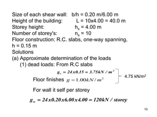 Tutorial SD 442 ShearWall-1.ppt desidn of concrete structures | PPT