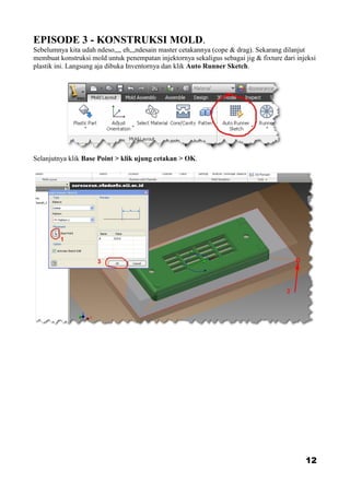 Tutorial sederhana simulasi injeksi plastik | PDF