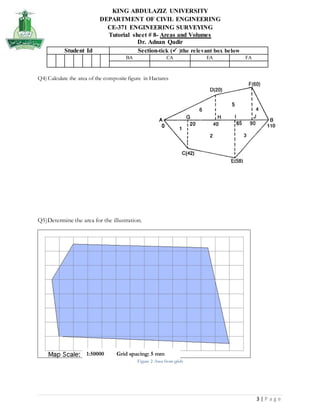 Tutorial sheet 8 area and volumes | DOCX