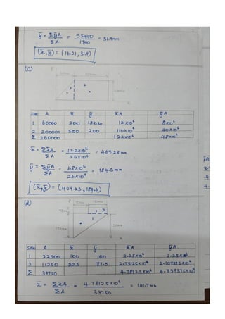 Tutorial sheet answers centroid.pdf