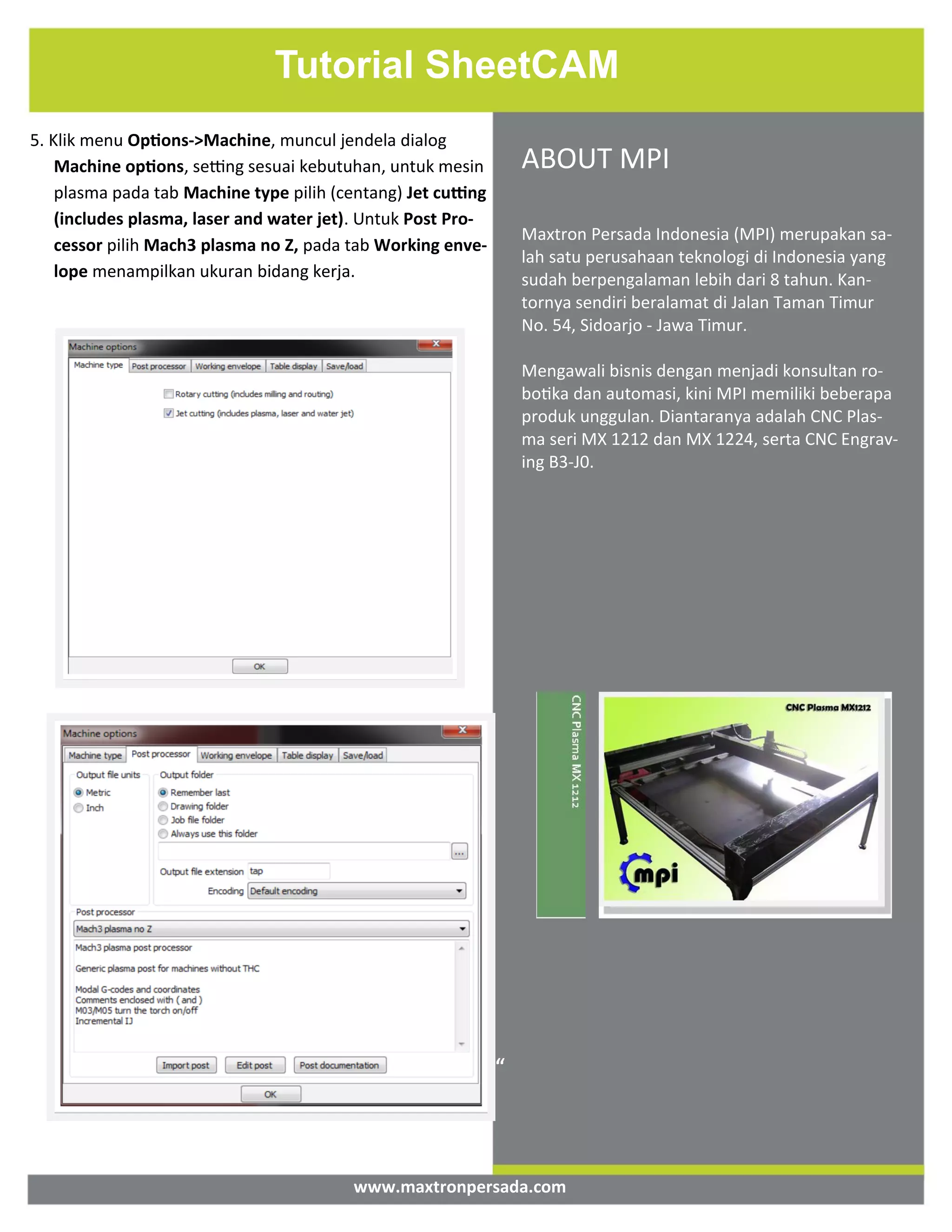 Tutorial sheet cam | PDF