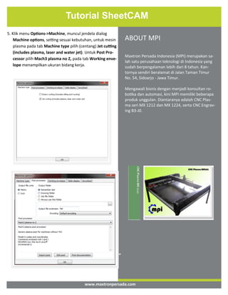 Tutorial sheet cam | PDF