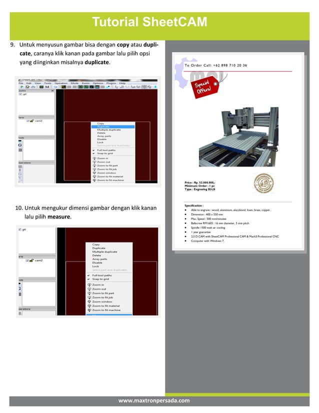 Tutorial sheet cam | PDF