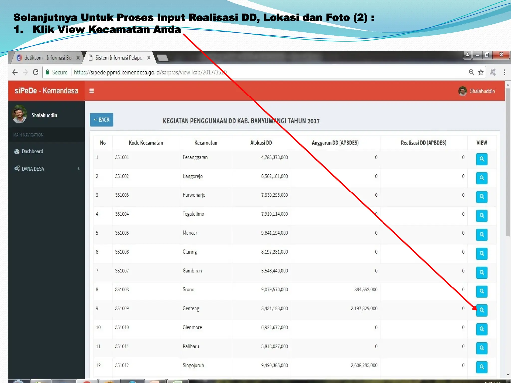 TUTORIAL SIPEDE - APBDES BANYUWANGI.pptx