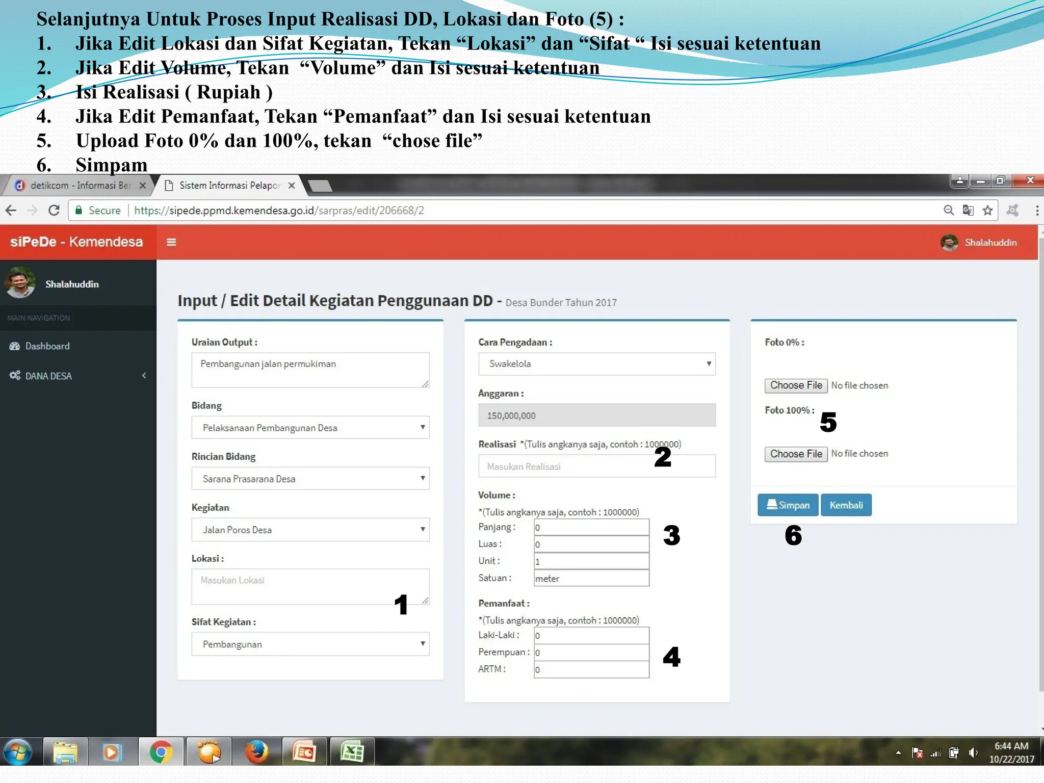 TUTORIAL SIPEDE - APBDES BANYUWANGI.pptx
