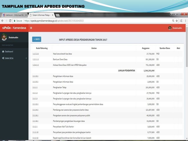 TUTORIAL SIPEDE - APBDES BANYUWANGI.pptx