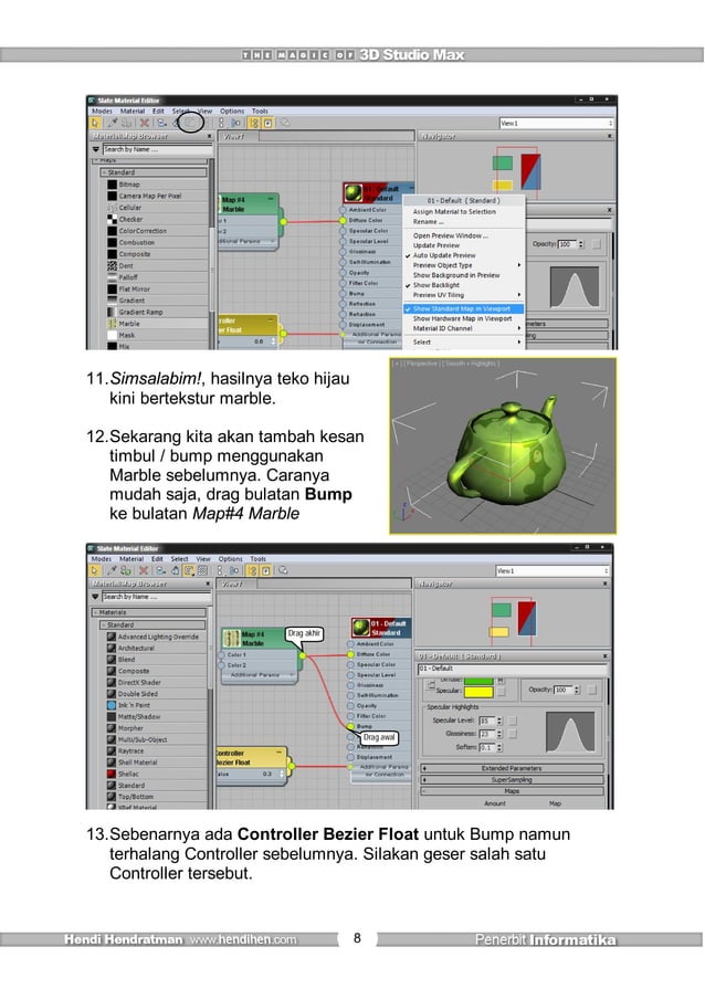 Tutorial slate material 3dsmax 2010 | PDF