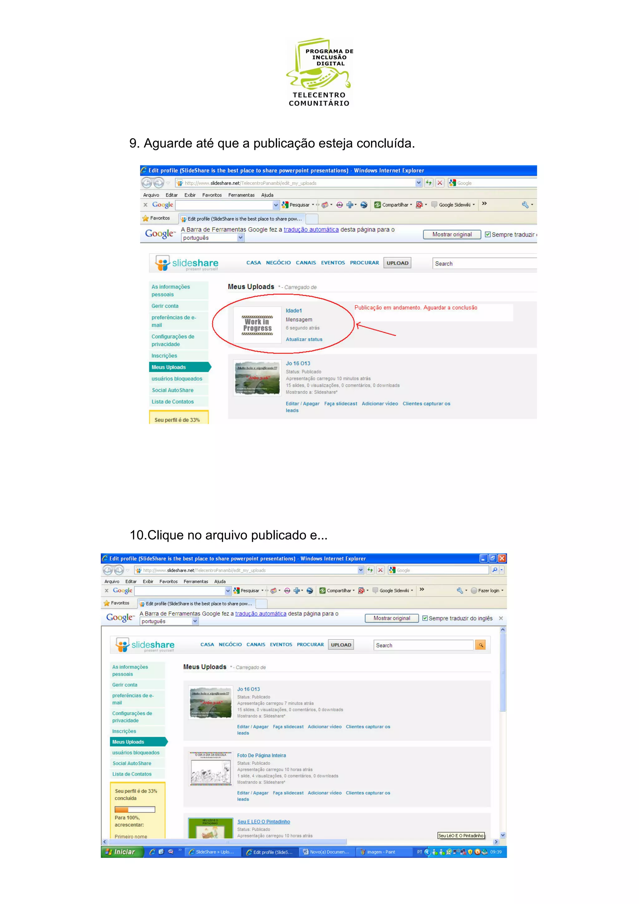 Tutorial slideshare | PDF | Technology & Computing