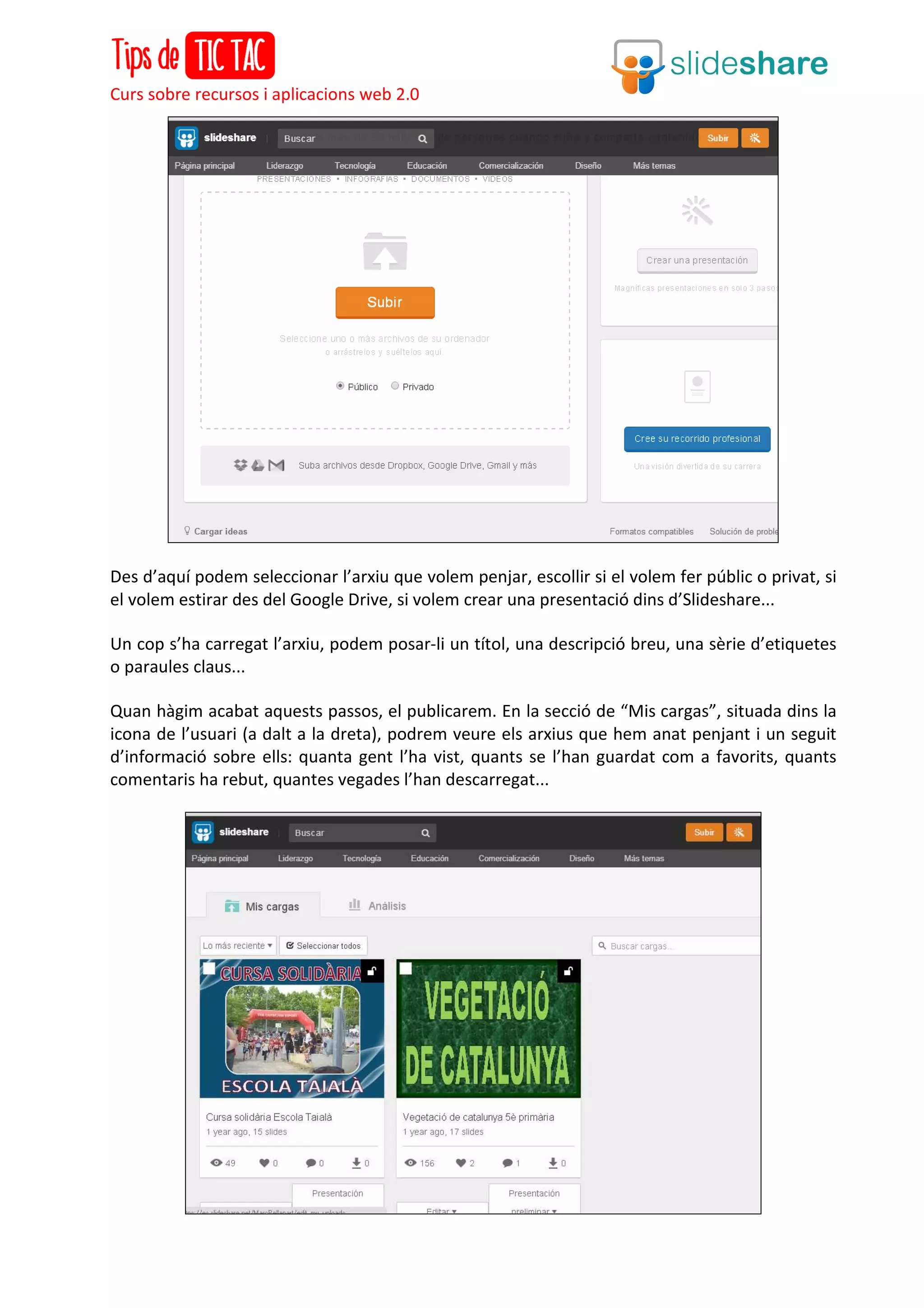 Tutorial Slideshare | PDF