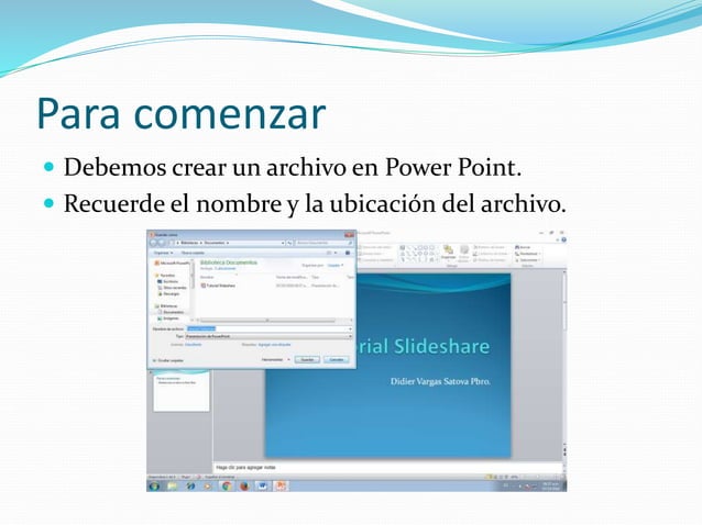 Tutorial slideshare | PPTX | Technology & Computing