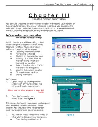 Tutorial Snagit | PDF