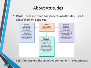Stereotypes to Prejudice Tutorial | PPTX