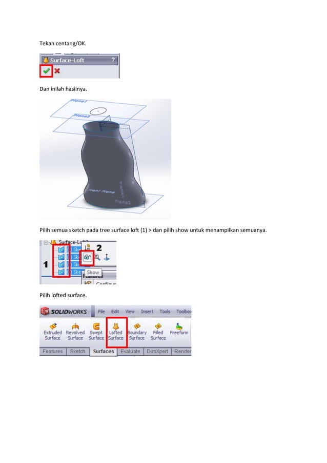 Tutorial Solidworks Bikin Surface Pdf