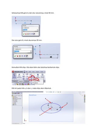Tutorial solidworks bikin surface | PDF