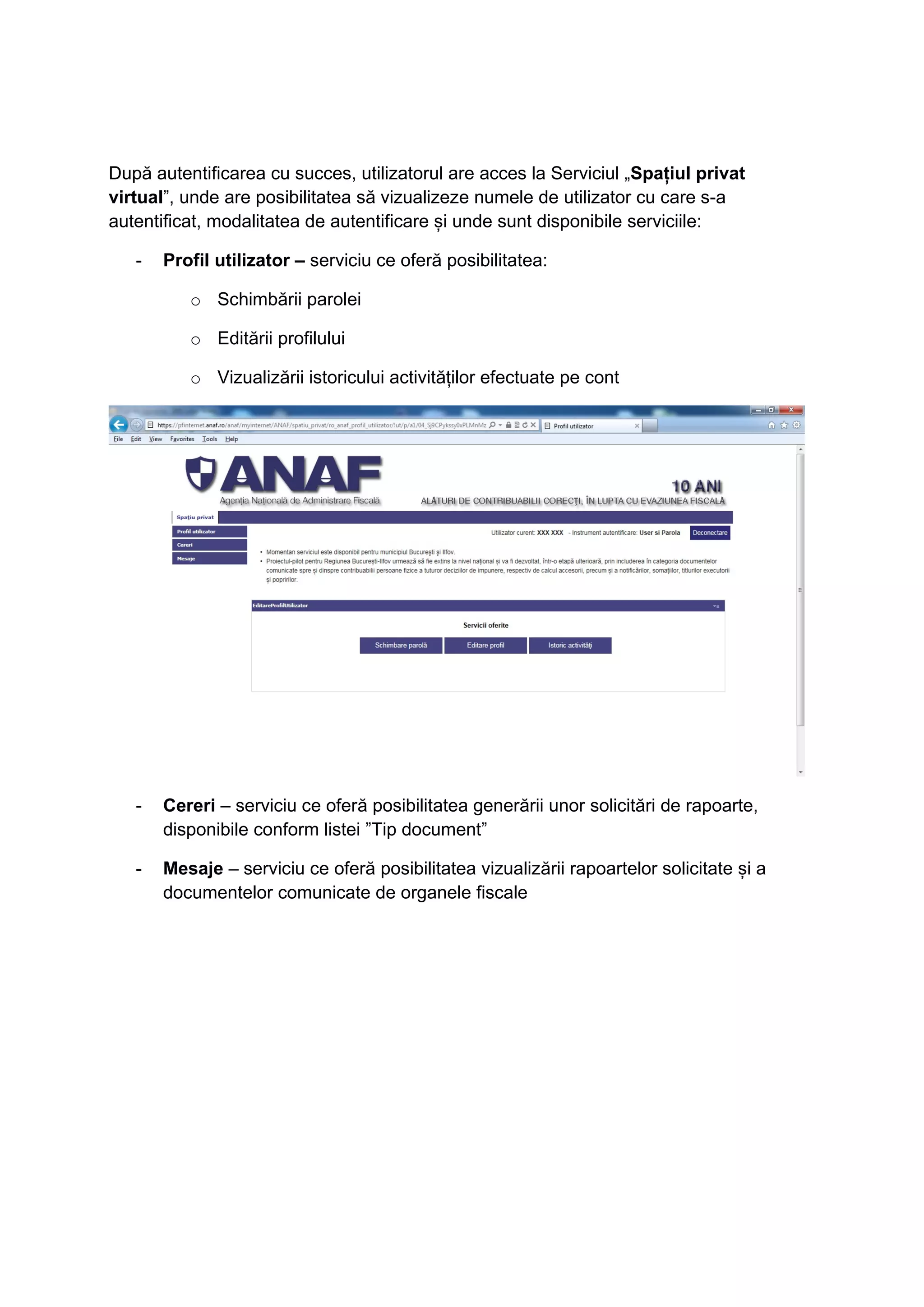 Tutorial spatiul privat_virtual | PDF