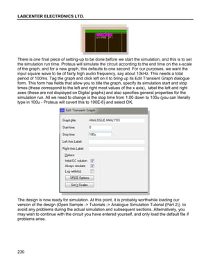 Tutorials proteus schematic | PDF | Desktop Publishing | Computer Software and Applications