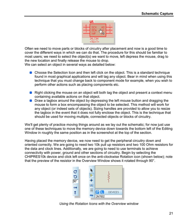 Tutorials proteus schematic | PDF | Desktop Publishing | Computer Software and Applications