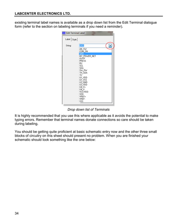 Tutorials proteus schematic | PDF | Desktop Publishing | Computer Software and Applications