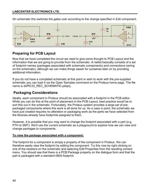 Tutorials proteus schematic | PDF