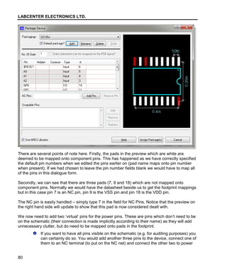 Tutorials proteus schematic | PDF | Desktop Publishing | Computer Software and Applications