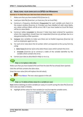 Tutorial spss17 | PDF