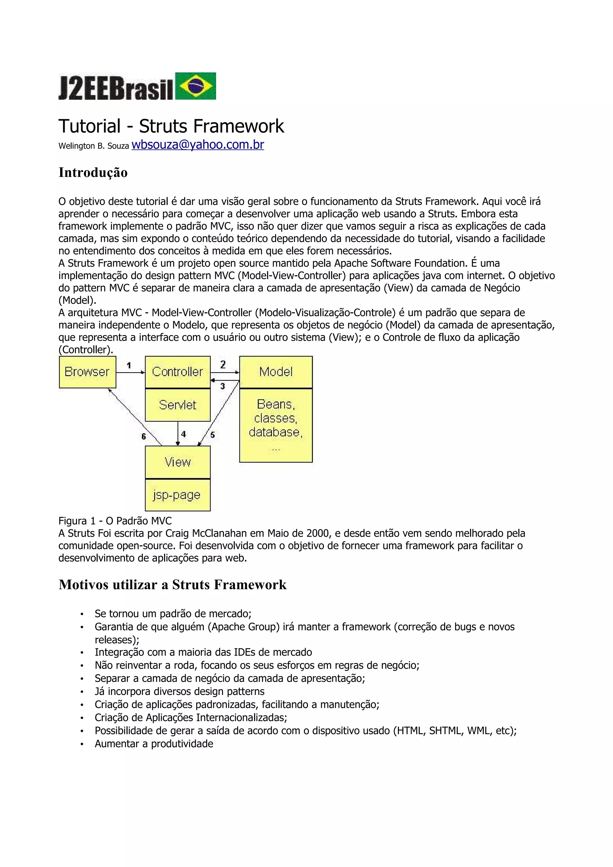 Struts Framework Tutorial | PDF