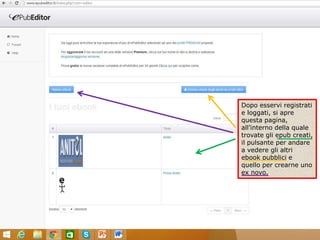 Tutorial su EpubEditor | PPTX