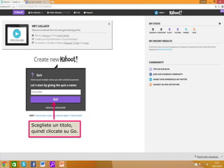 Tutorial su Kahoot | PPTX | Technology & Computing
