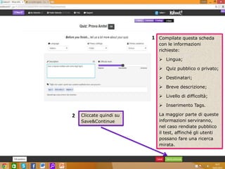 Tutorial su Kahoot | PPTX | Technology & Computing