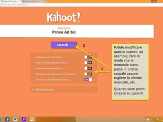 Tutorial su Kahoot | PPTX | Technology & Computing