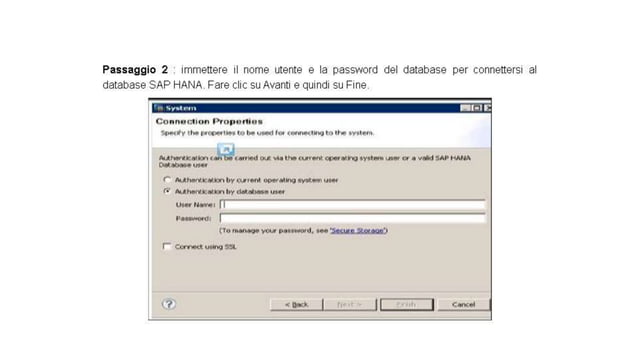 Corso sap hana | PPTX