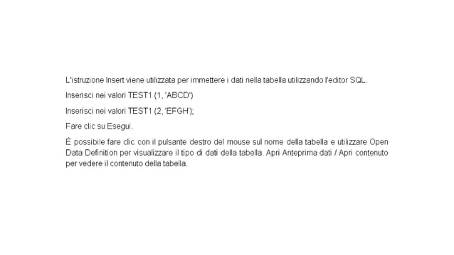 Corso sap hana | PPTX
