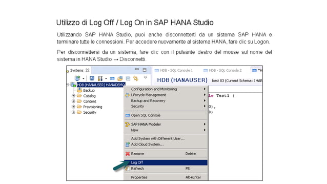 Corso sap hana | PPTX